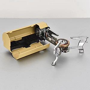 Camidy Foldable Cassette Gas Stove Portable Burner Outdoor Camping Stove Outdoor Gas Stove with Storage Bag for Picnic/Hiking/Travel