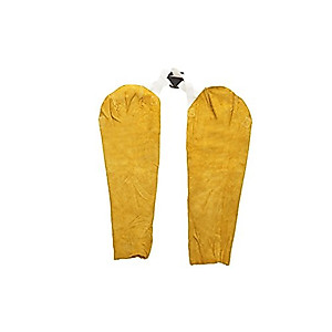 Joyutoy 24" Welders Sleeve Leather, Brown with Shoulder Extension,Heat Resistant (Sleeves 3)