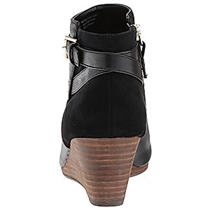 Dr. Scholl's Shoes womens Double Boot, Black, 8.5 US