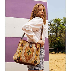 Myra Bag Flowery Spring Shoulder Bag Upcycled S-3362