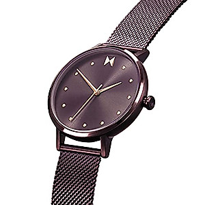 MVMT DOT Womans Watch, 36 MM | Stainless Steel Mesh Band, Analog Minimalist Watch | Vibe