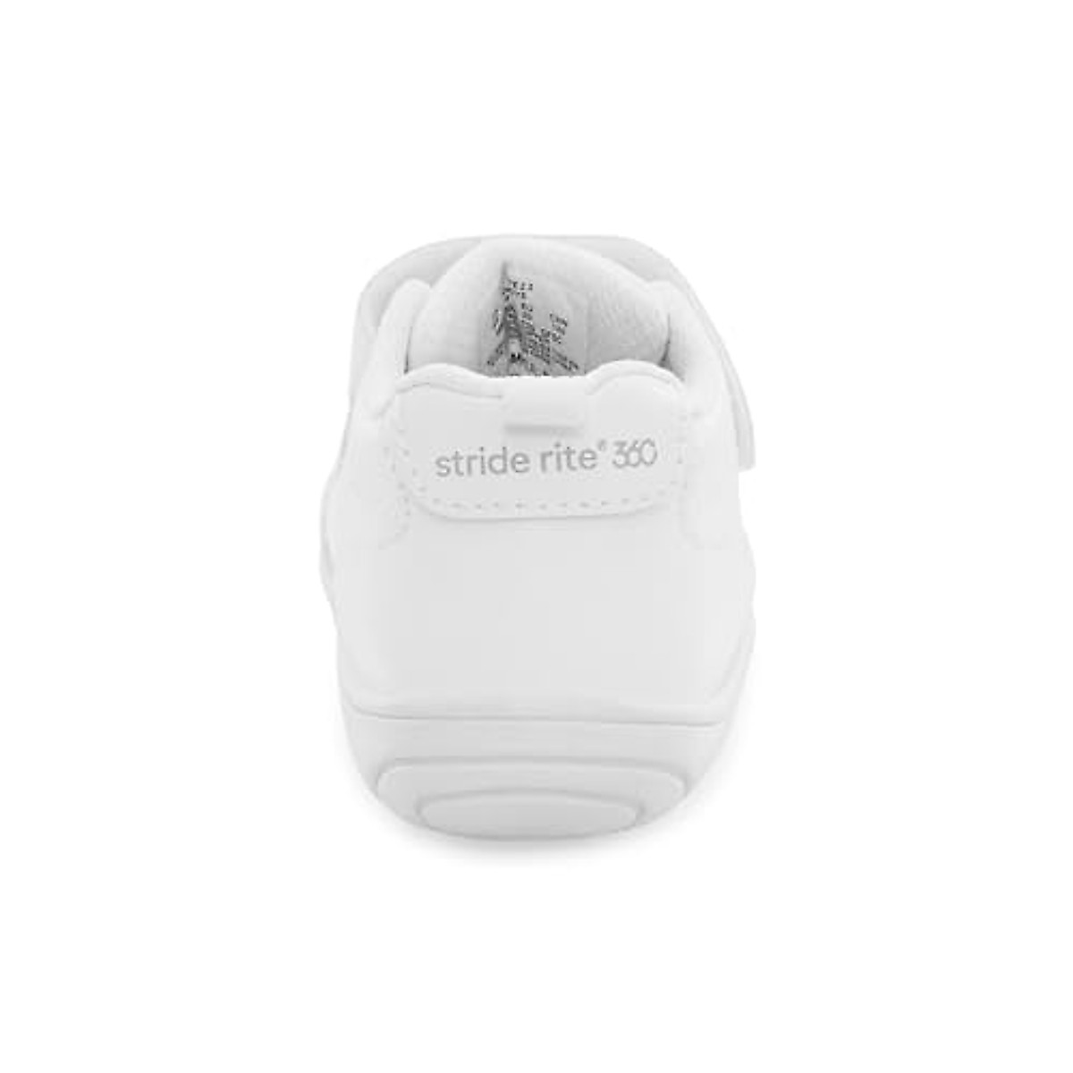 Stride Rite 360 Boys Taye 2.0 First Walker Shoe, White, 3 Infant
