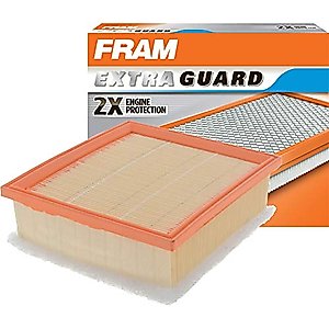FRAM Extra Guard Engine Air Filter Replacement, Easy Install w/Advanced Engine Protection and Optimal Performance, CA12066 for Select Fiat and Jeep Vehicles