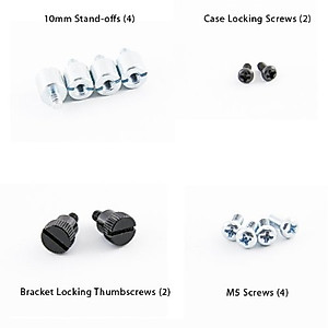 Dual VESA & Wall Mount Bracket for M350 Digital Signage Enclosure