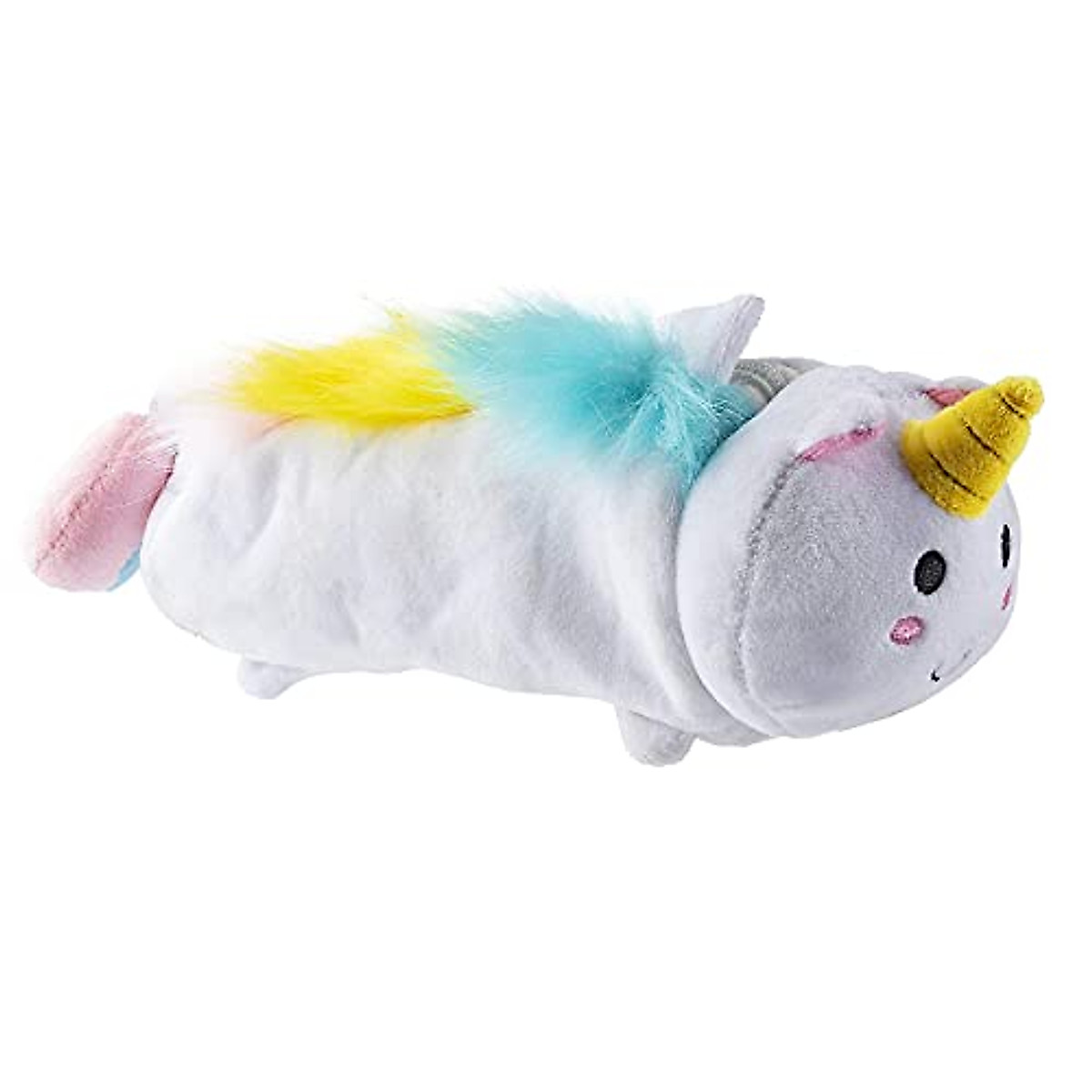 Unicorn Pencil Case for Girls, Cosmetic Makeup Pen School Supplies Marker Pouch Bag with Zipper for School Work College Office Desk Travel Teens Tweens Gift