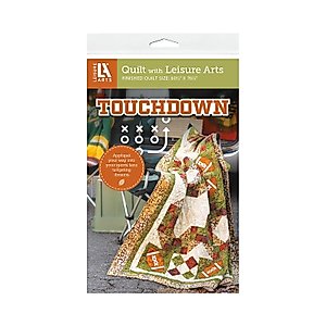 Leisure Arts Touchdown Quilting Pattern