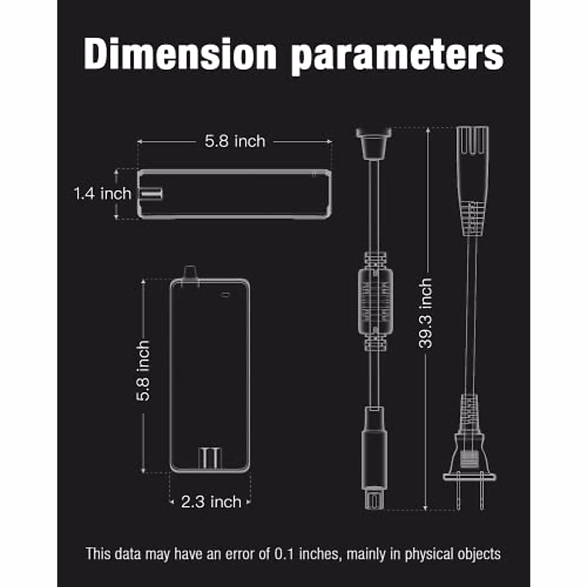 UL Listed 42V/36V 2A (MAX 2.5A) Power Charger Adapter Compatible with Ninebot by Segway MAX G30LP F40 F30 F20 D18W D28U ES1L ES2 ES4 E22 E25 E45 for 36V Lithium Battery Power Supply