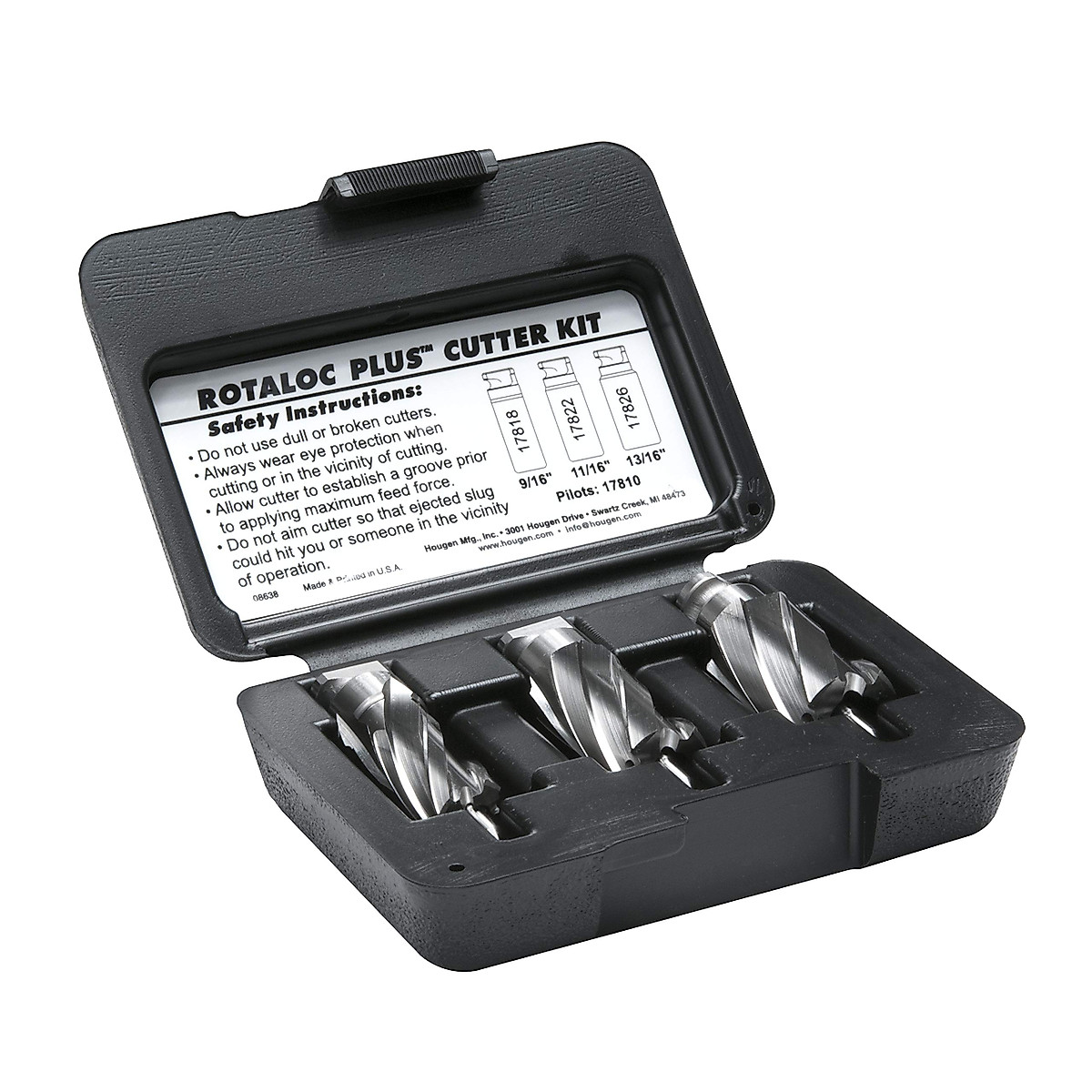 Hougen HMD130 Fabricator’s Kit - Ultra Low Profile lightweight right angle drill with large capacity. Replaces HMD115 and HMD150