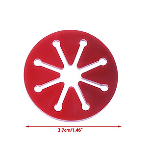 JAGTRADE Sock Clip 7Pcs Socks Holder Rings Colorful Sock Organizers Sorters Locks Clips Laundry