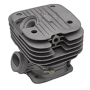 Realman 194-131-200 195-131-200 42mm Cylinder Piston Kit For Makit Dolmar Chainsaw CL350 CL430 DCS3500 DCS4300 EA3500F EA4300F MDE350 MDE430 MEA3500L MEA3500M MEA3500MR MEA4300G MEA4300L