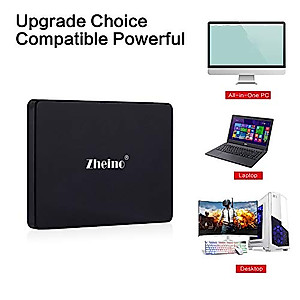 Zheino 60gb SSD A3 2.5 inch Sata III 3D Nand SSD Drive Internal Solid State Drive (7mm) for Notebook Desktop PC