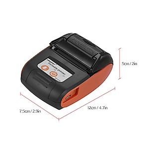 Bobique GOOJPRT PT-210 Portable Thermal Printer Handheld 58mm Receipt Printer for Retail Stores Restaurants Factories Logistics