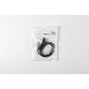 TiMOVO [1-Pack Charger Cable for Fitbit Charge 6/ Luxe/Charge 5/ Luxe SE Fitness Tracker, Magnetic USB Charging Cable,3.3FT Replacement Charging Power Cable Cord for Charge 5/Luxe Smartwatch, Black