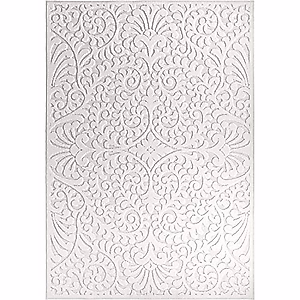 My Texas House by Orian Indoor/Outdoor Bluebonnets Area Rug, 7'9" x 10'10", Natural