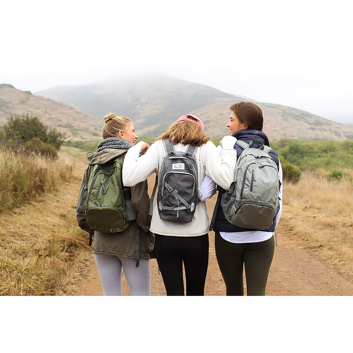 OneTrail 30L Packable Hiking Daypack | Ultralight, Ripstop (Gunmetal Grey)