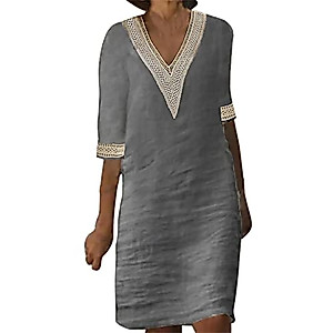 Kaftan Dresses for Women Body con Dress Long Sleeved Womens Dressy Tops Cute Summer Dresses for Women Side Zipper Elastic Waist Bodycon Cocktail Party Dress Vestidos de Mujer rojos Cortos Choker Cut