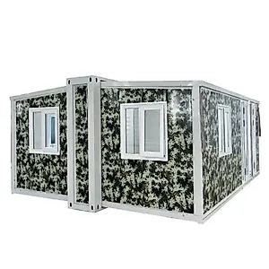 Modular Steel Housing Container Home with Full Equipped Solar Panel Container