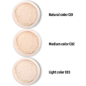 Boobeen Oil Control Loose Powder Translucent Setting Powder Smooth Loose Face Powder, Lightweight&Long Lasting Makeup Setting Foundation Powder, Matte Tint