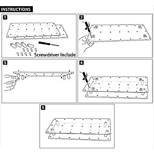 Goabroa 2-Pack Cake Pop Display Stand, 21 Hole Thick Clear Acrylic Lollipop Holder Weddings Baby Showers Birthday Parties Anniversaries Halloween Candy Decorative (Updated)