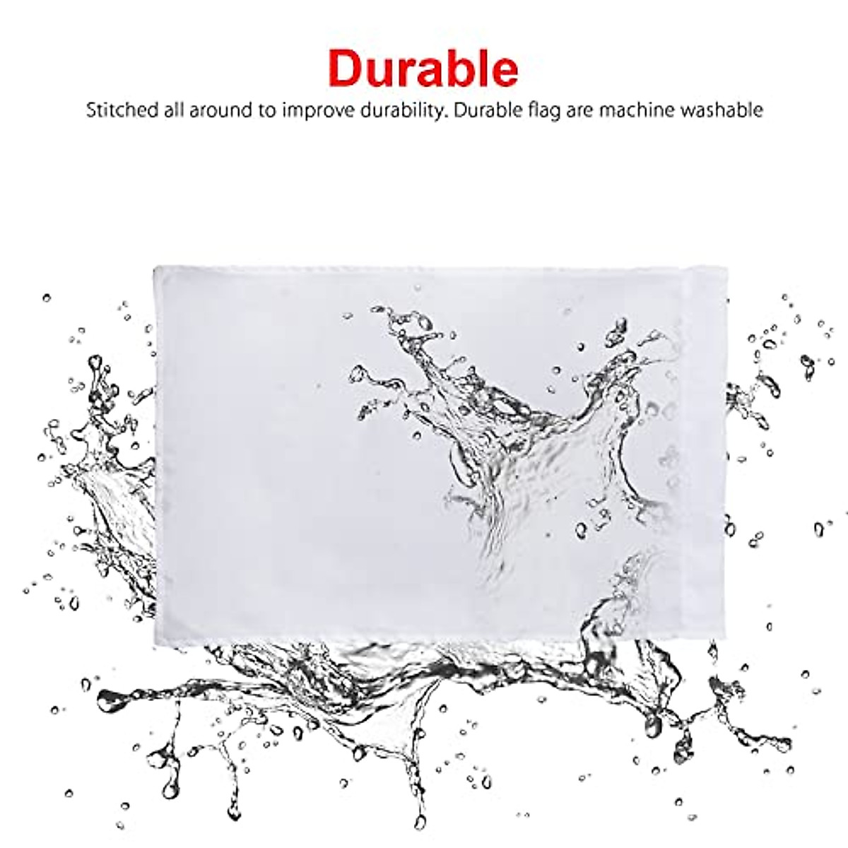 BULLETSHAKER Blank Garden Flag for Vinyl - Sublimation Flags Blank Polyester 3-Layer Weave Strands - DIY Plain Garden Flag 10Pcs 12 x 18 inches (30x45CM)