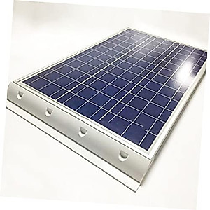 MUSISALY 2pcs Solar Panel Support White Stand Soundbar Bracket Plastic Stand Solar Panel Mounting Bracket Rv Solar Caravan Boat Solar Panel Rack Panel Bracket Abs Off The Roof