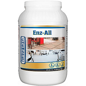 Chemspec ENZ-All – Professional Multi-Purpose Enzyme Traffic Lane Carpet Cleaning Concentrate, 1-6 lb jar (C-EA6)