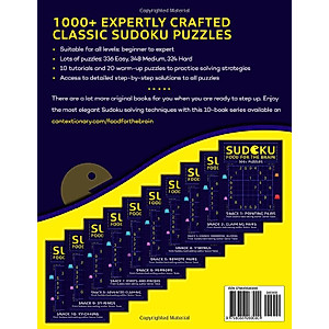 1000+ Sudoku Puzzle Book for Adults: Easy, Medium, and Hard Sudoku with Detailed Step-by-step Solutions (SENIORTASSE PUZZLE MASTERY)
