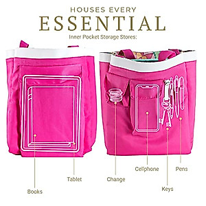 Divinity Boutique Tote-Bible Study -Joyful Flower