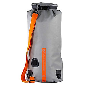 Wilderness Systems Waterproof XPEL Dry Bag with Valve & Shoulder Strap - Size - converts to Cooler, Grey, 35L