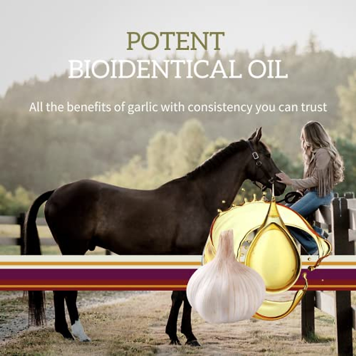 REDMOND Daily Red Garlic | Horse Minerals & Vitamins Supplement | Garlic for Horses