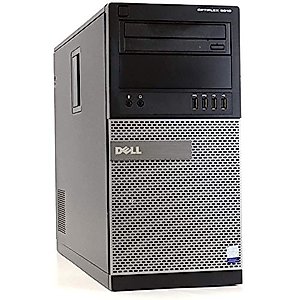 Dell Optiplex 9020 Tower Premium Business Desktop Computer (Intel Quad-Core i5-4670, 16GB RAM, 128GB SSD + 2TB HDD, DVD, WiFi, Windows 10 Professional) (Renewed) (9020 I5 2TB HDD HDMI)
