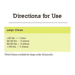 Herbsmith Glimmer - Dog Healthy Skin and Coat + Dog Treatment for Dry Itchy Skin - Omega-3 Supplement for Dogs - 60ct Large Chews