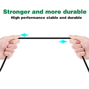 Muigiwimeiso A40 Cord Talkback Chat Inline Mute Cable Compatible with Astro A40 A10 Gaming Headsets Replacemnt Cord, Compatible with Xbox One PS4 Smartphone Headphone Audio Extension Cable