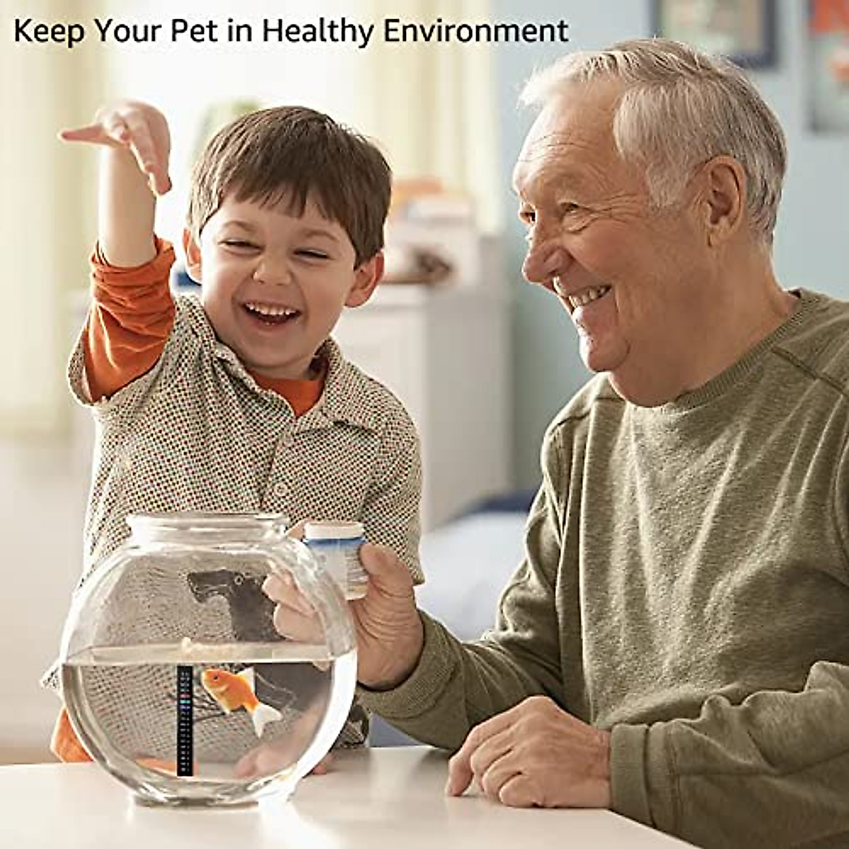 Dbgogo Brewing Aquarium Thermometer Strip, 7 PCS 39℉ to 97℉ & 4℃ to 36℃ Clear Crystal Numbers Adhesive Brewing Aquarium Temperature Sticker for Sticking on Fish Tank/Wine/Beer/Kombucha Jars Bottles