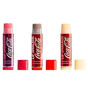 Lip Smacker Holiday Coca Cola Flavored Lip Balm Trio Tin Coca Cola Stocking Stuffer