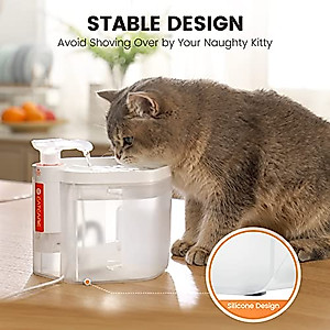 CAT CARE Cat Water Fountain Filter Compatible with CAT CARE Cat Water Fountain, Replacement Filter for Water Dispensers