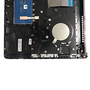 for HP Pavilion 14-CF 14-DF 14-DK Upper Palmrest Non-Backlit Keyboard Trackpad L24818-001 6070B1306601