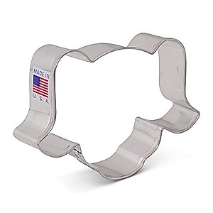 Dog Face Cookie Cutter, 4" Made in USA by Ann Clark