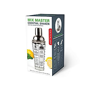 Kikkerland Mix Master Cocktail Shaker