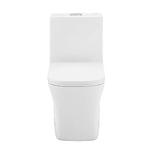 Swiss Madison Well Made Forever SM-1T106 Concorde One Piece Toilet, Glossy White