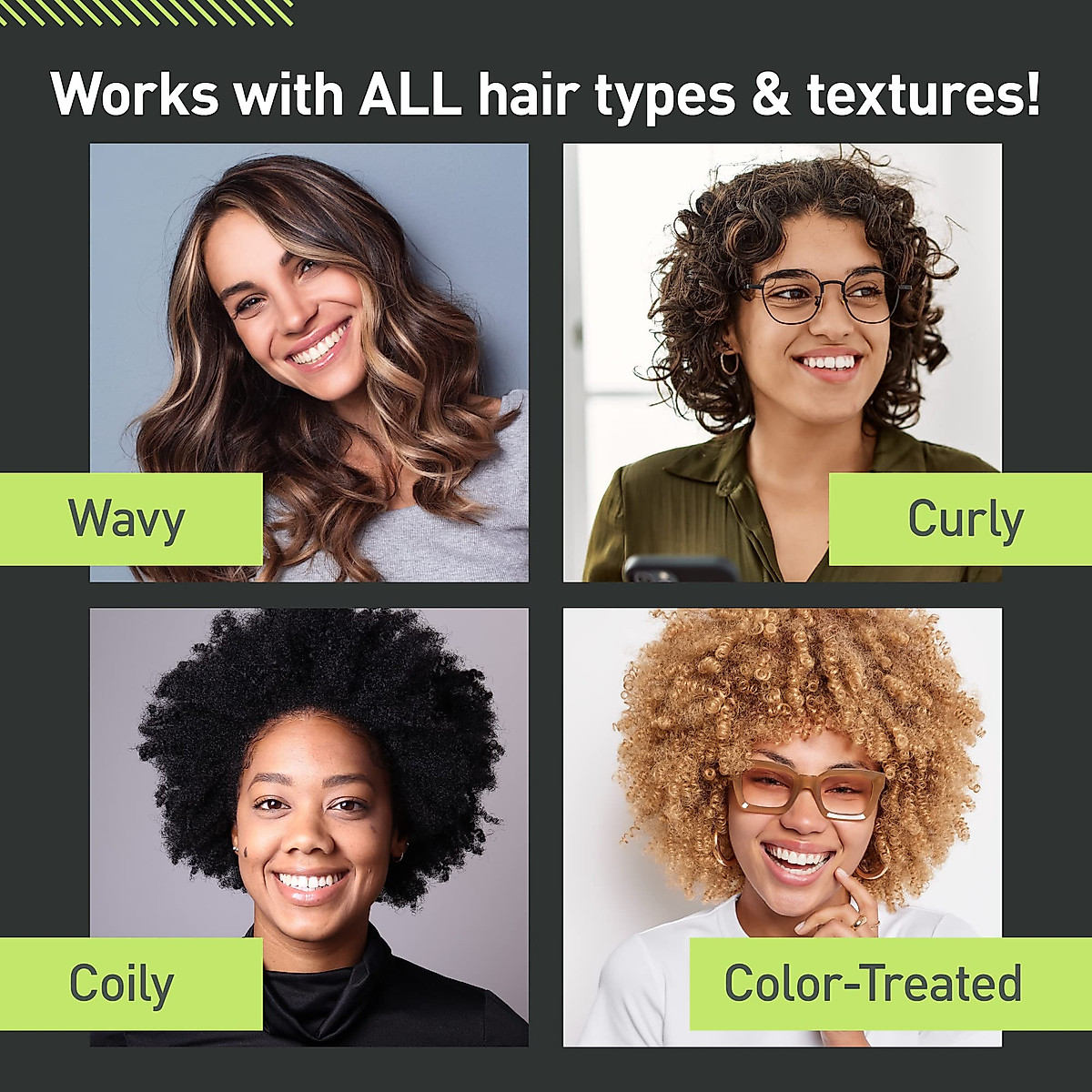 MopTop Gentle Shampoo, Salon Quality, Reduces Frizz, Cleanses Hair, All Hair Types, Sulfate & Paraben Free, Color Safe, Increases Moisture & Manageability for Smooth Silky Hair, 12oz