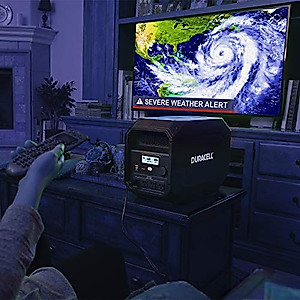 Duracell Power Source Electric Generator, Solar Capable, Gasless, Quiet, 1440W Output Power Inverter, High Capacity Power Bank