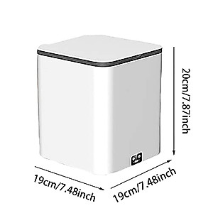 Mini Blue Ultrasonic Washing Machine, Forward and Reverse Turbo Cleaning USB Plug-In Laundry Machine, Bass Environmental Protection Rear Drainage Washing Machine for Travel, Business, Home