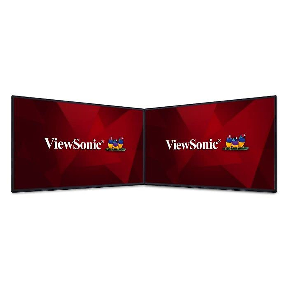 ViewSonic VP2468_H2 24 inches Dual Pack Head-Only IPS 1080p Pro Monitor HDMI DisplayPort, DaisyChain (Renewed)