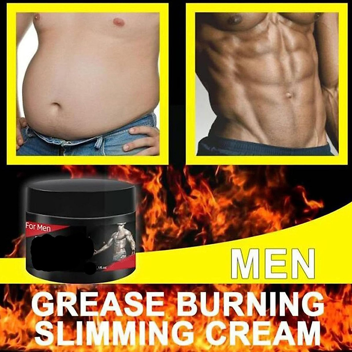 SLPB Gynocure Chest Firming Cream, 60g Gynecomastia Tightening Cream for Men, Hot Cream Anti Cellulite Cream (1Pcs)