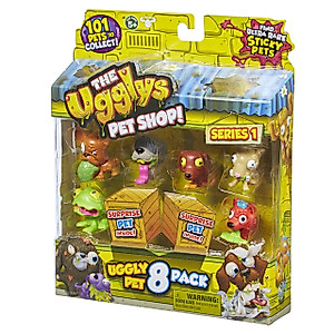 The Ugglys Pet Shop Toy Figure (8-Pack)