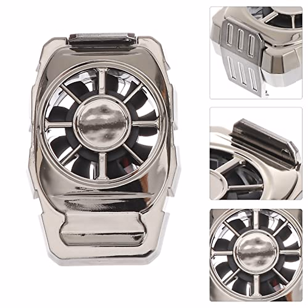 Gatuida 3pcs Outdoor Cooler Video Live Phone Radiator Fan Reduction Professional Cooling Game Cretaive Mini Smartphone Streaming Gaming, Suitable Device Cooler, Tablet Mobile Cell