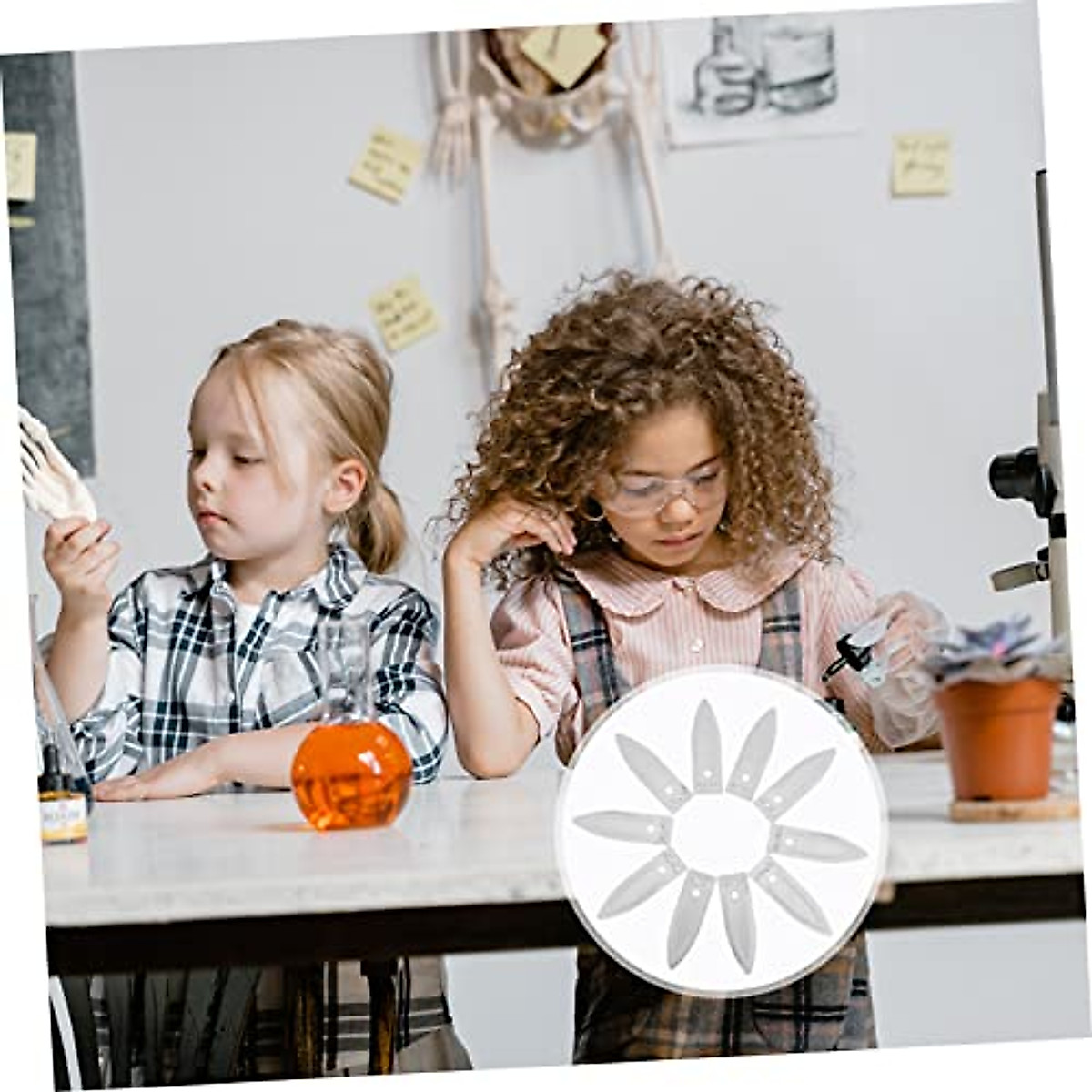 JECOMPRIS 30pcs Fruit Battery Experimental Supplies Silver DIY Battery Experiment Tools Metal Pin-Type Electrode Materials Zinc Electrode Strips