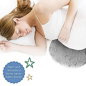 OCCObaby Pregnancy Wedge Pillow for Sleeping | Small Wedge Pillow for Travel for Back Support | Wedge Pillow for Side Sleeping | Belly Wedge Pillow