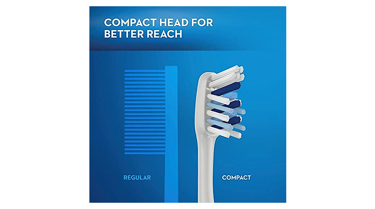 Oral-B CrossAction Compact Toothbrush - 6 Count Soft Pack